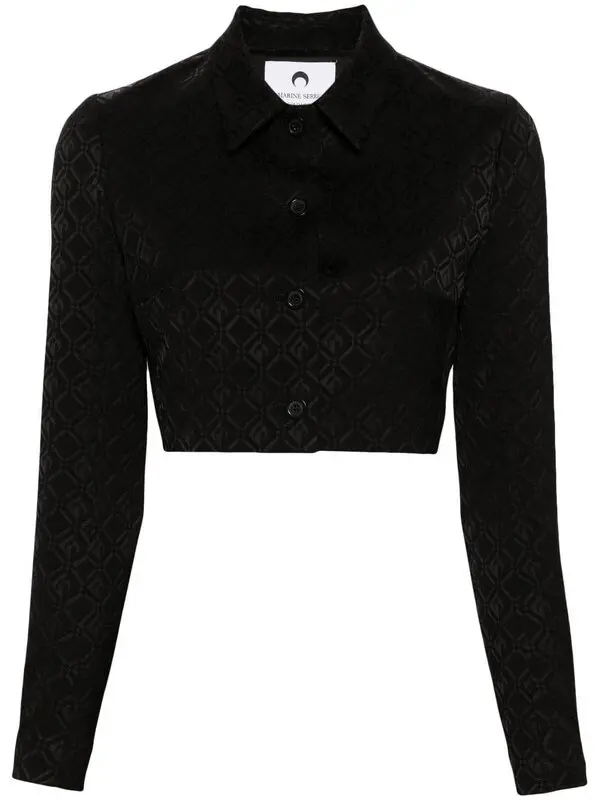 MARINE SERRE Moon Diamond Jacquard Jacket