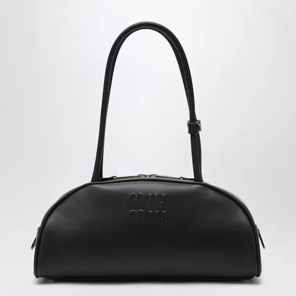 Miu Miu Medium Beau Bag In Leather - Black
