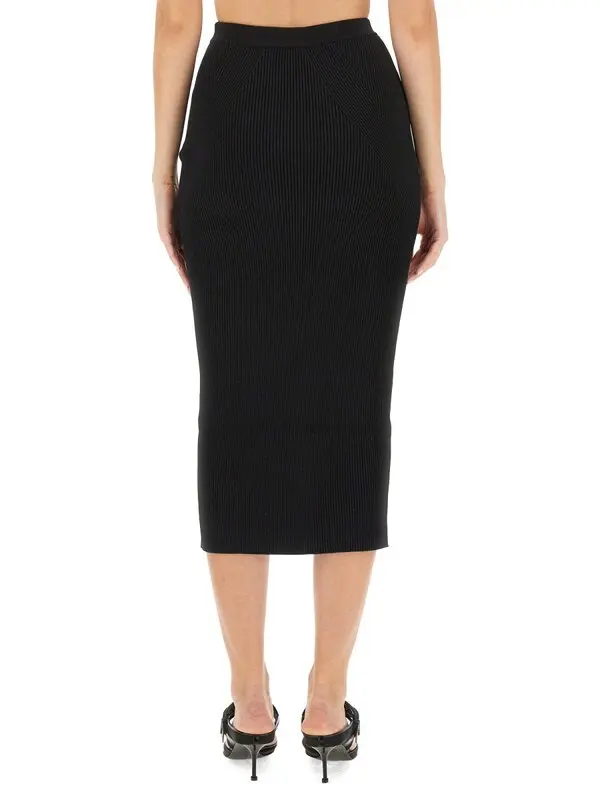 Alexander McQueen Knit Pencil Skirt
