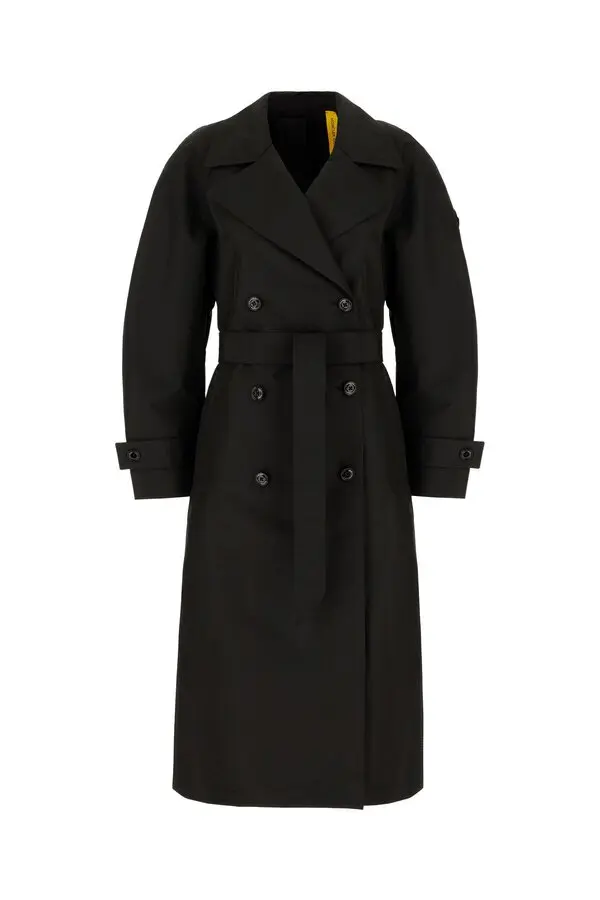 Moncler Belted Long Coat - Multicolor
