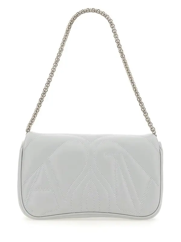 Alexander McQueen Shoulder Bag Seal - Gray