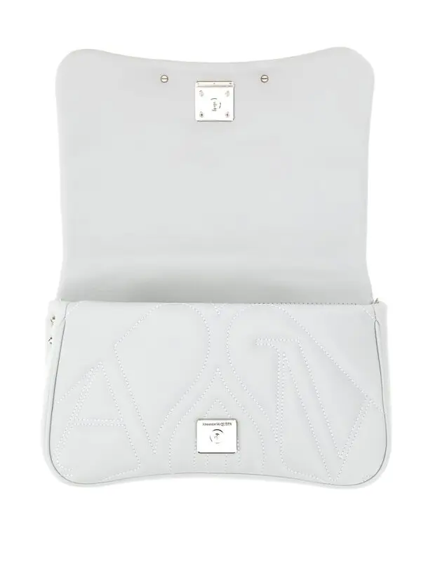 Alexander McQueen Shoulder Bag Seal - Gray