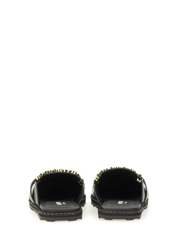 Moschino Sabot Logo Lettering