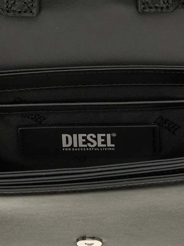 DIESEL® 1dr Shoulder Bag - Black