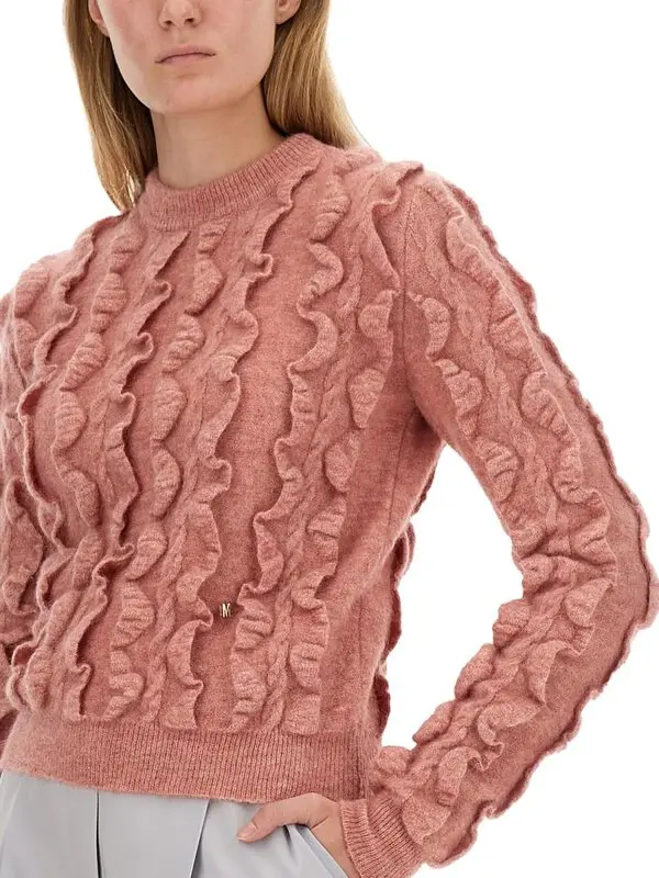 Moschino Wool Blend Sweater - Pink