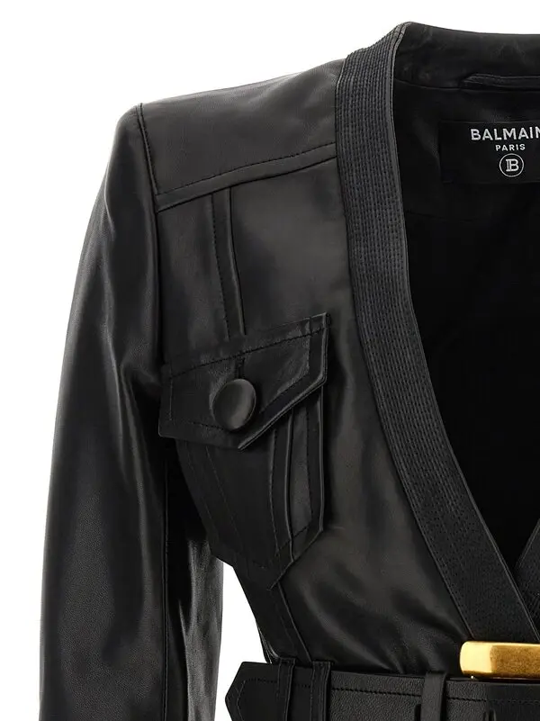 Balmain Leather Jacket