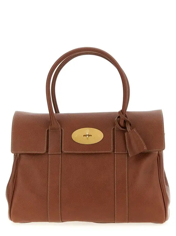 Mulberry Bayswater Leather Shoulder Bag - Brown