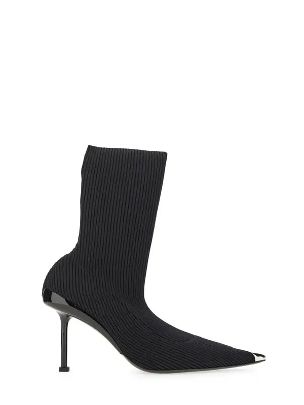 Alexander McQueen Boot Slash - Black