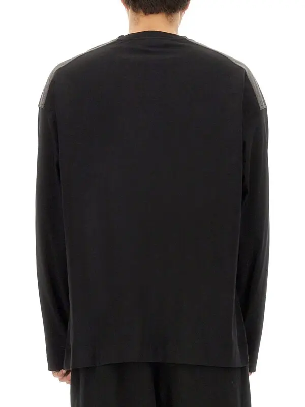 Dries Van Noten Paneled Cotton Sweatshirt