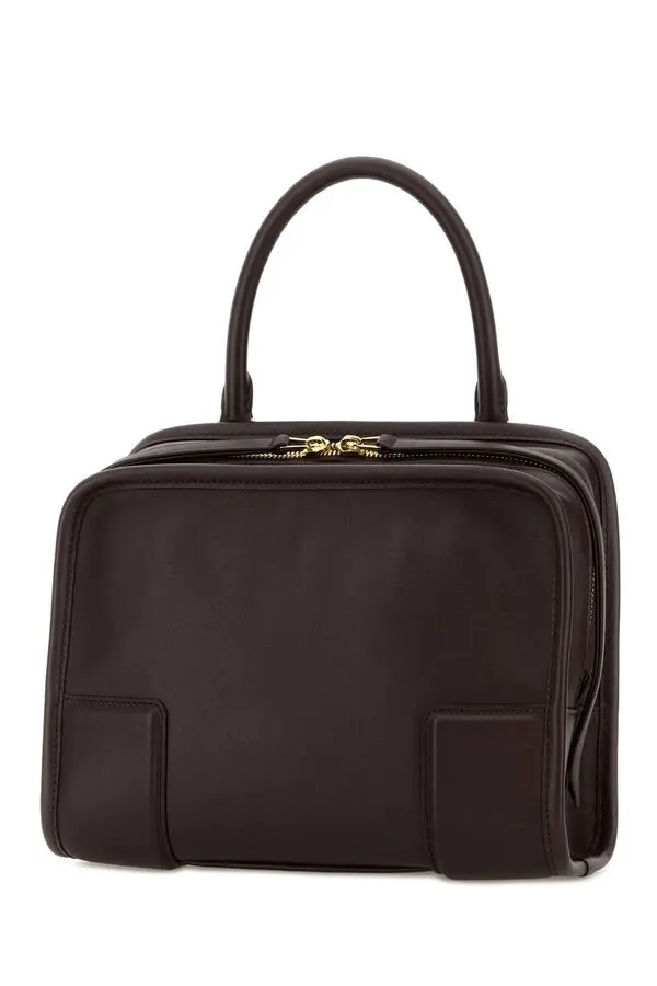 Loewe Dark Leather Small Amazona Handbag