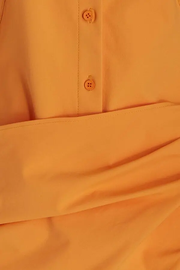 Jacquemus Short Sleeve Button Up Dress - Multicolor