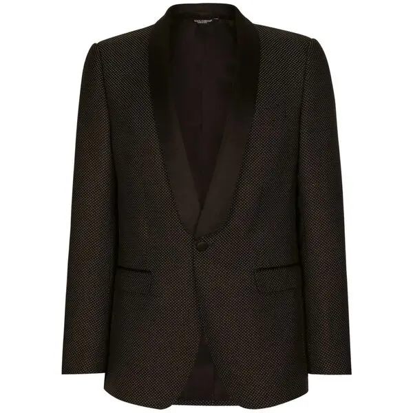 Dolce & Gabbana Silk Blend Suit - Black