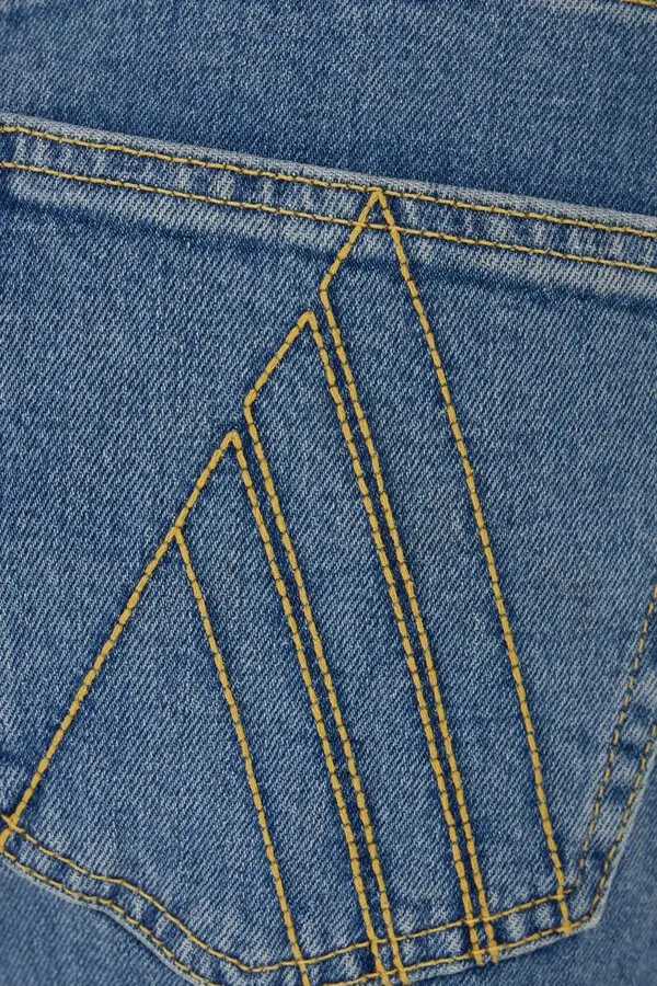 Attico Straight Leg Jeans - Multicolor