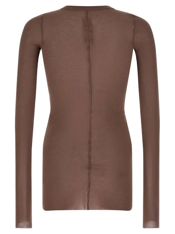 Rick Owens Rib Ls T' T-shirt