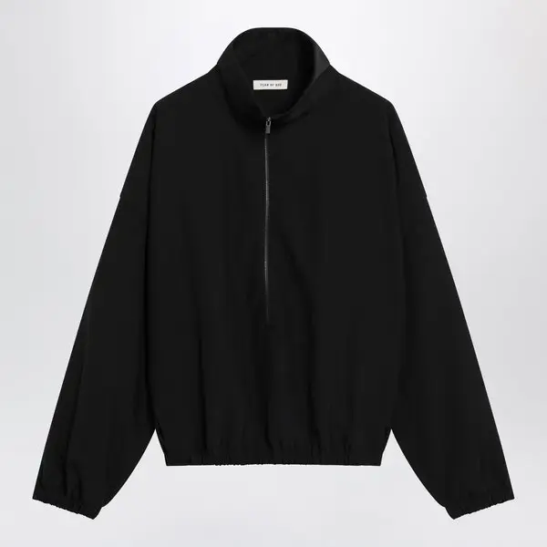 Fear Of God Ripstop Wool Jacket With Half Zip