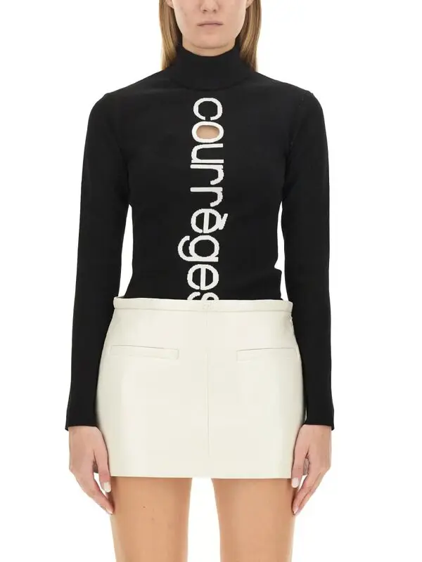 COURREGES Logo Jersey - Multicolor