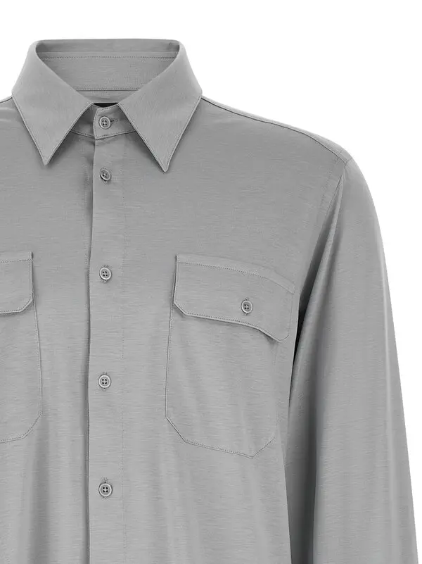 TOM FORD Military Shirt - Gray