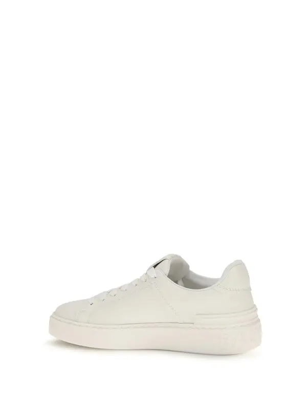 Balmain B-court Leather Sneakers