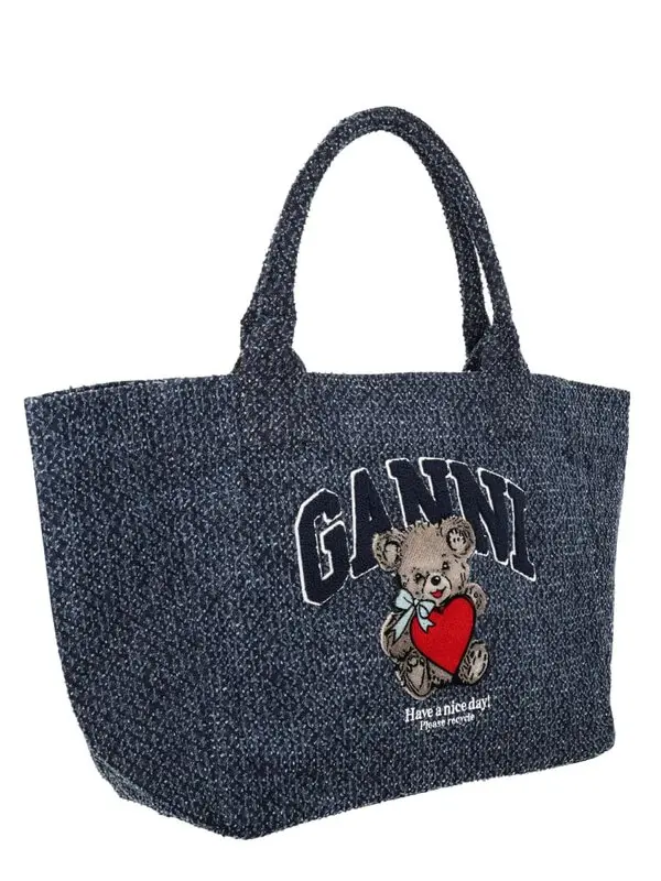 GANNI Bag Trapeze Bear Medium