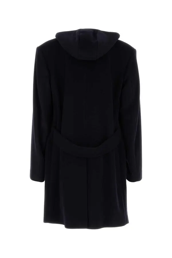 Prada Midnight Wool Blend Coat