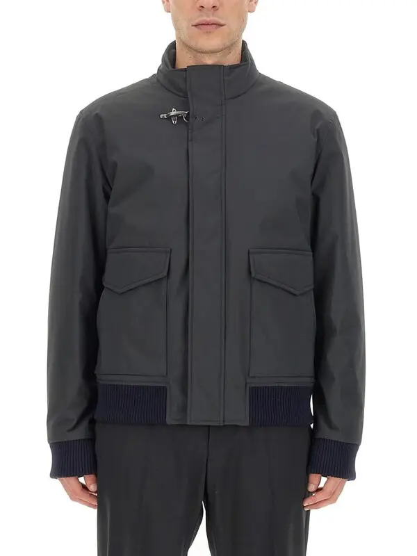 FAY Nylon Bomber Jacket - Multicolor