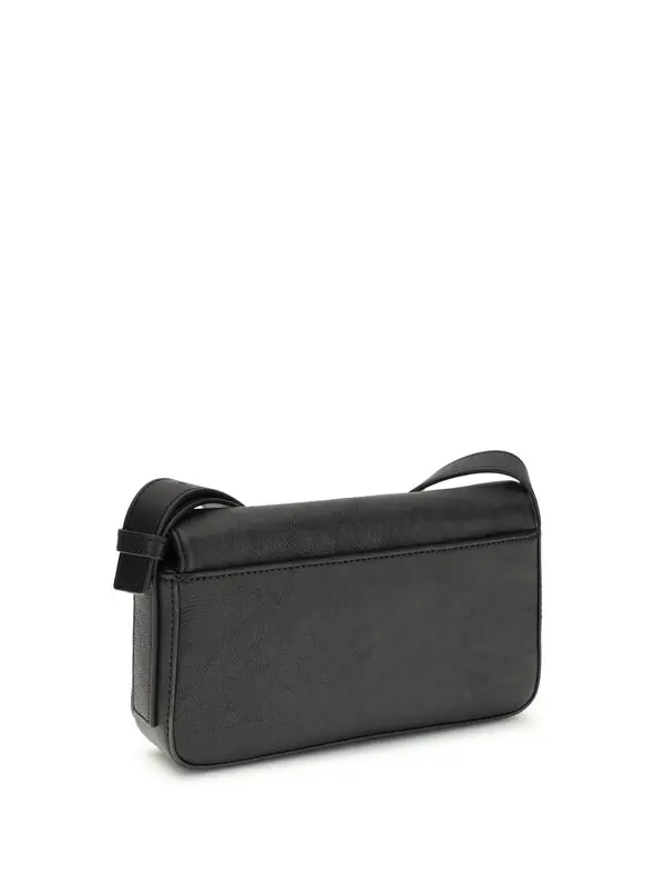 Alexander Wang Leather Shoulder Bag - Black