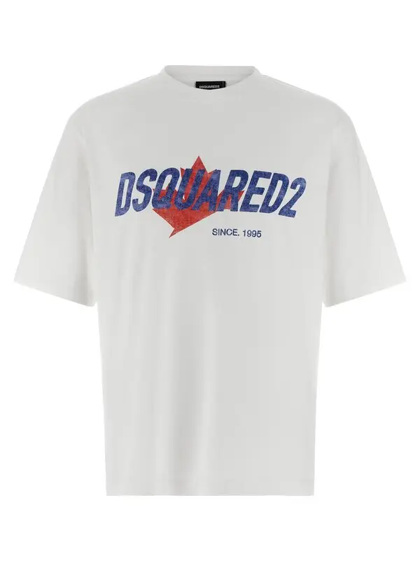 Dsquared2 Rider' T-shirt - White