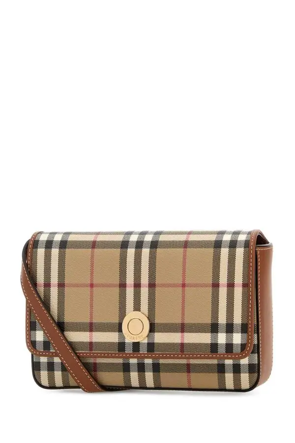 Burberry Printed Canvas Hampshire Crossbody Bag - Multicolor