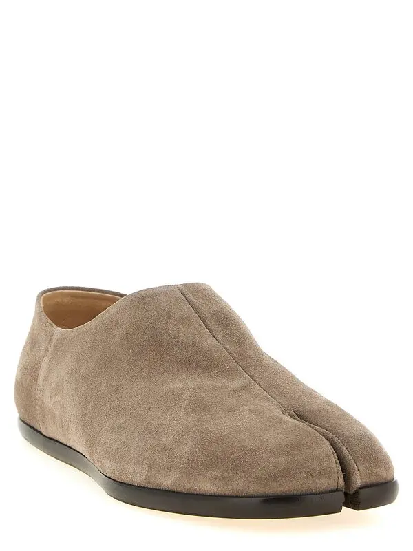 MAISON MARGIELA Tabi Babouche' Flat Shoes - Cream