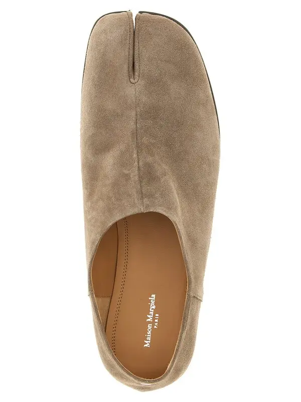 MAISON MARGIELA Tabi Babouche' Flat Shoes - Cream