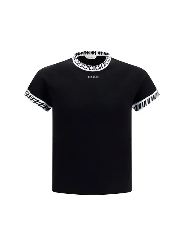 Versace Knit T-shirt - Black