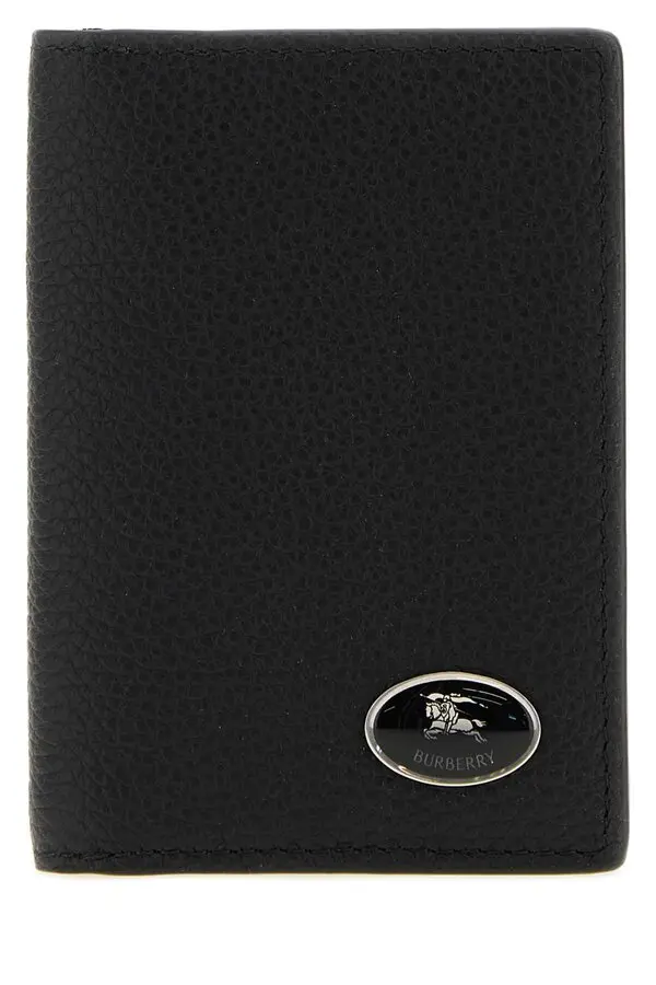 Burberry Leather Card Holder - Black