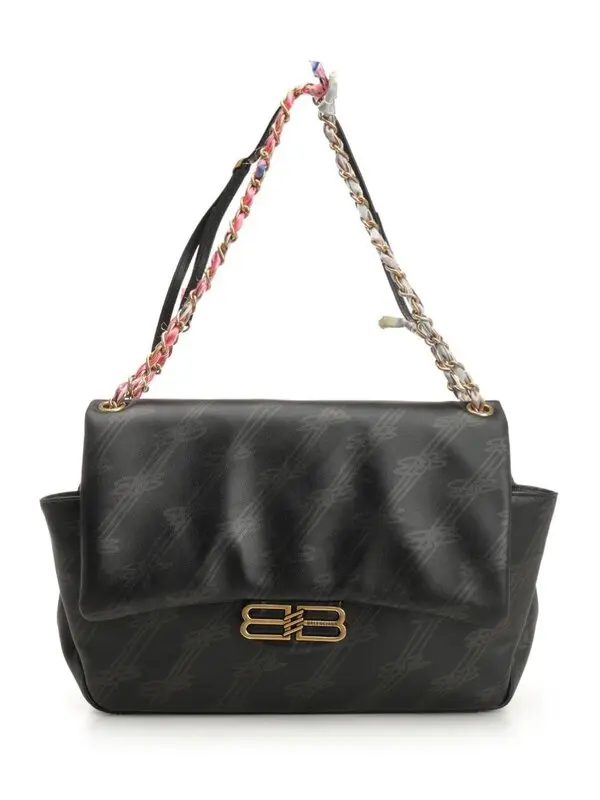 Balenciaga Medium Darling Chain Bag - Black