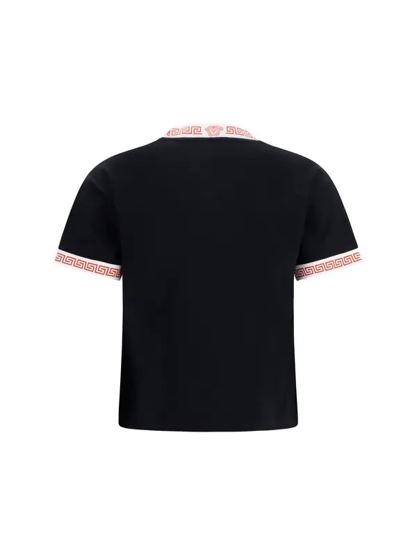 Versace T-shirt With Greca Details