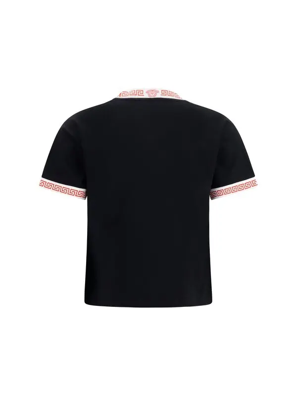 Versace T-shirt With Greca Details