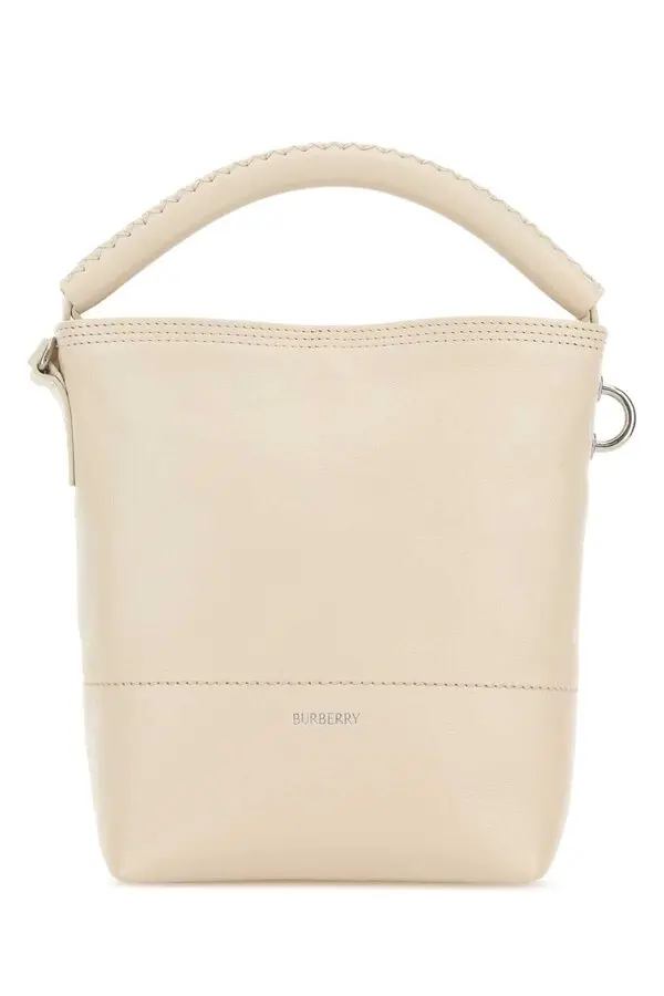 Burberry Ivory Leather Handbag
