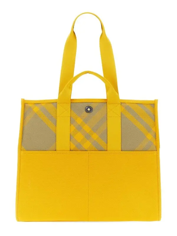 Burberry Shopper Bag - Yellow