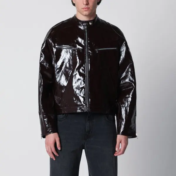 Séfr Ristretto Racer Coated Linen Jacket
