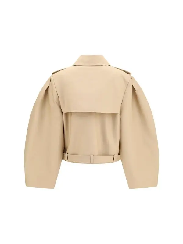 GANNI Double-breasted Belted Jacket