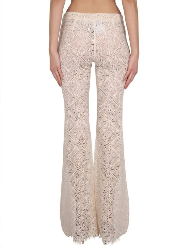 Dsquared2 Embroidered Lace Trousers - Multicolor