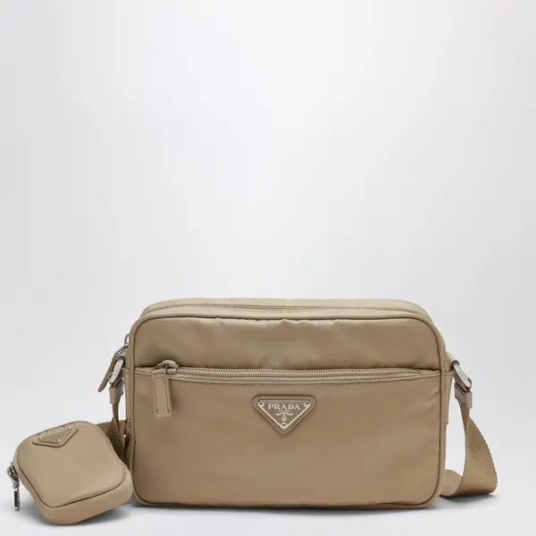 Prada Re-nylon Crossbody Bag - Cream