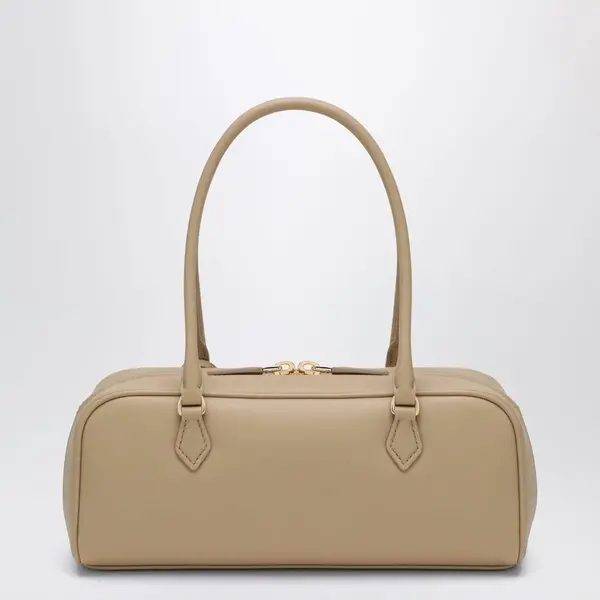 Prada Leather Shoulder Bag - Cream