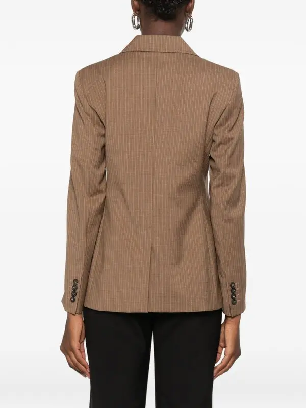Max Mara Wool Double-breasted Jacket - Multicolor