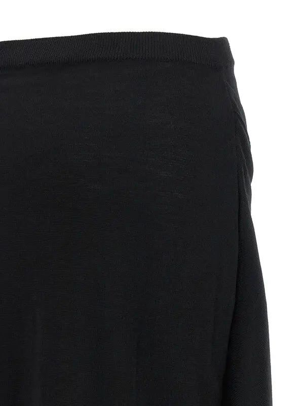LEMAIRE Button Asymmetrical Skirt
