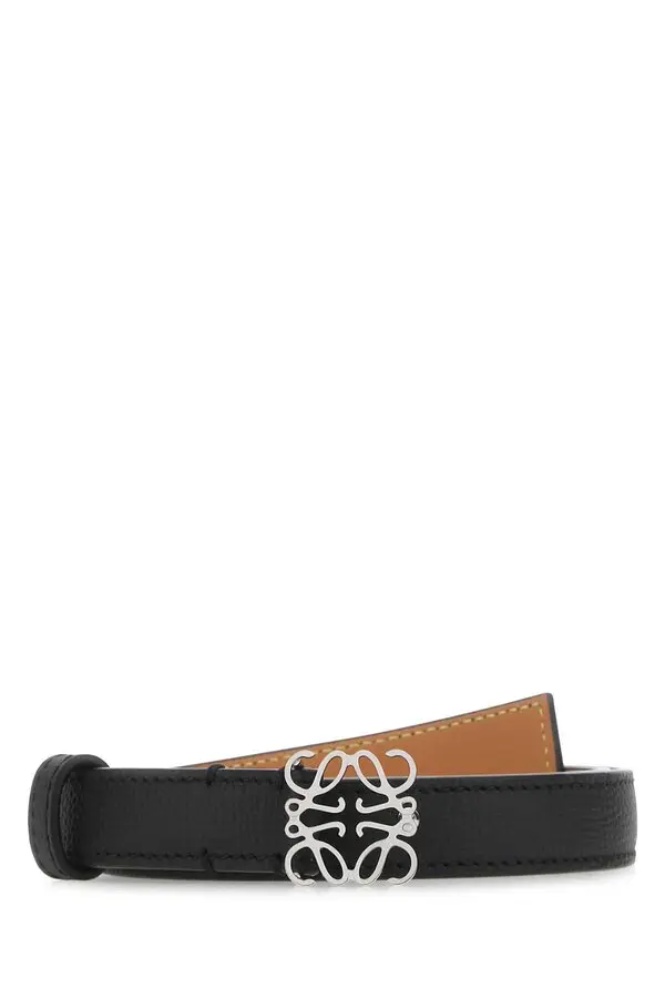Loewe Leather Belt - Black