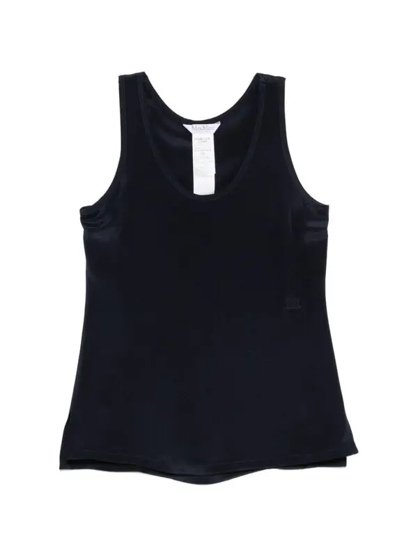Max Mara Silk Tank Top - Multicolor