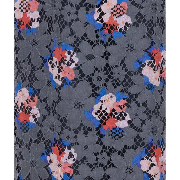 Fendi Dress With Bouquet Pattern