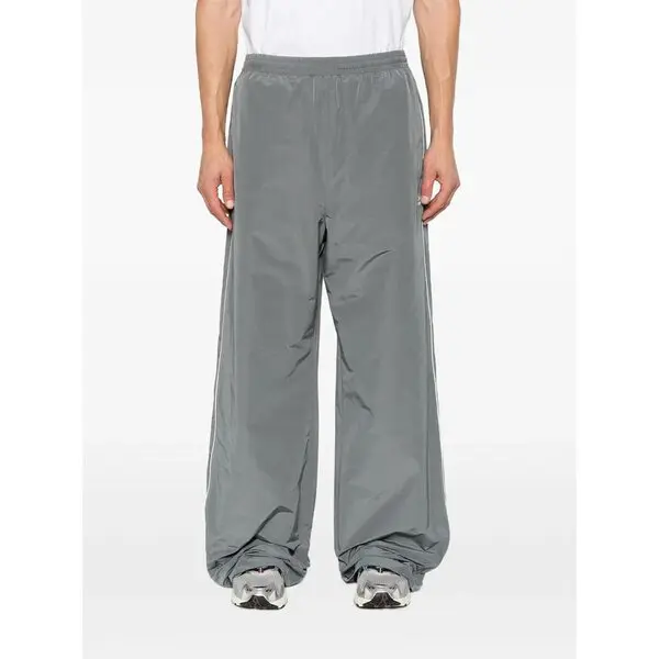 Balenciaga Grey Trousers Track Pants - Gray