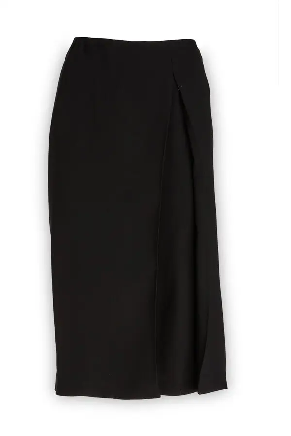 FERRAGAMO Solid Midi Skirt - Multicolor