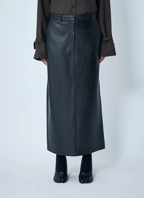 TOTEME Leather Skirt
